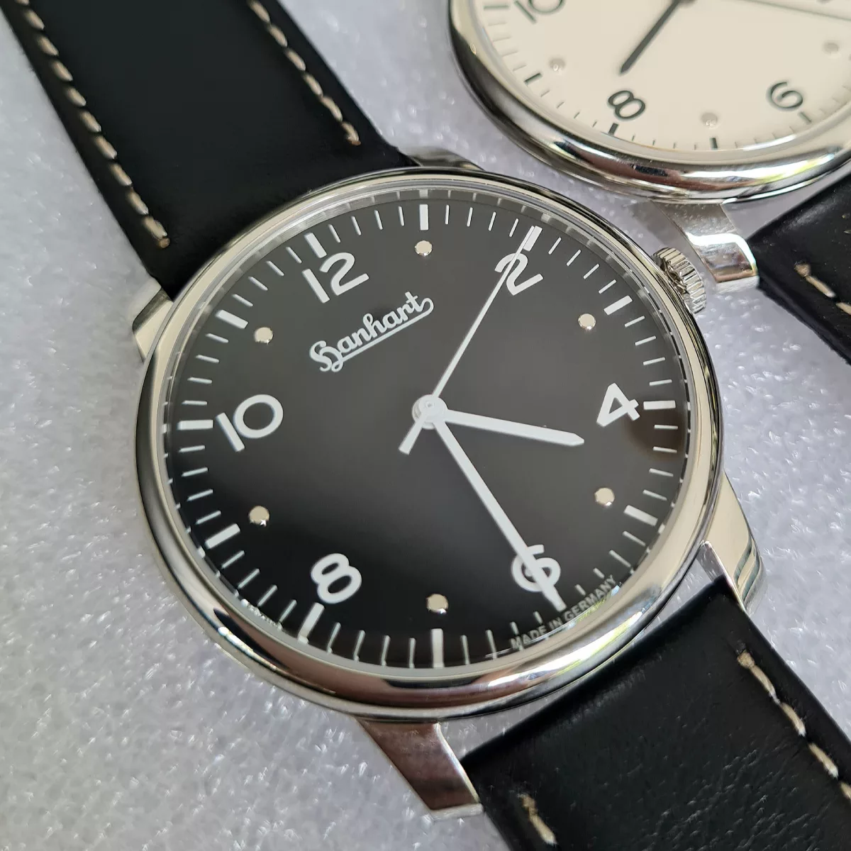 Hanhart PIONEER Silva Black, German men’s watch | Define Watches