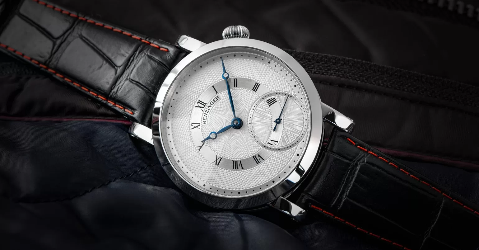Benzinger Pure: Classic Elegance with Hand-Guillochéd Dial