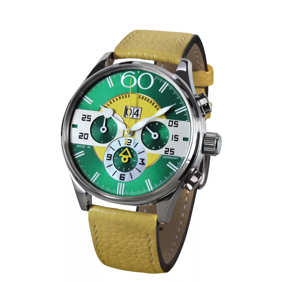 Alexander Shorokhoff Big Date Chrono Green – Limited Edition ...