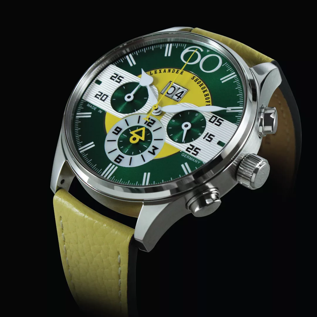 Alexander Shorokhoff Big Date Chrono Green – Limited Edition ...