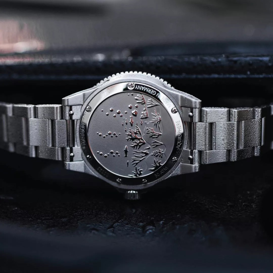 Hanhart Aquasphere Freefall Blue - Professional Dive Watch | Define Watches