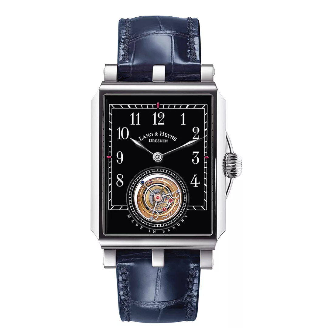 Lang & Heyne Anton steel, black – Premium Tourbillon Timepiece at ...