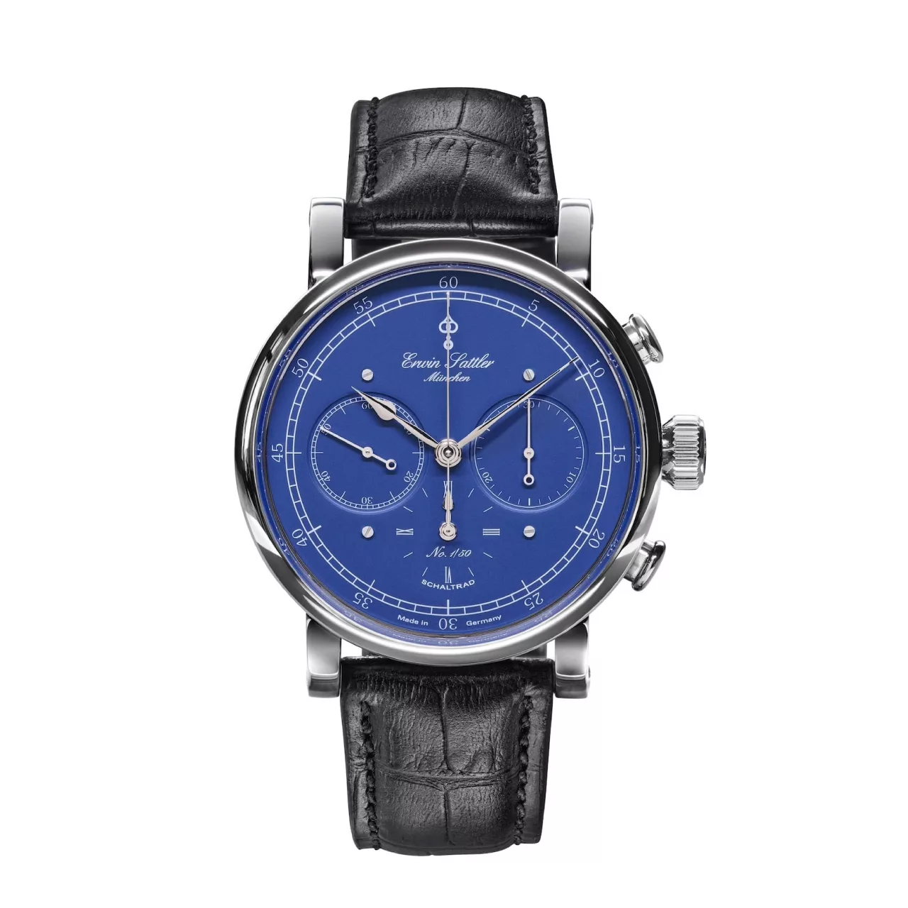 Erwin Sattler Chronograph III S | Limited Edition Ultramarine Watch ...