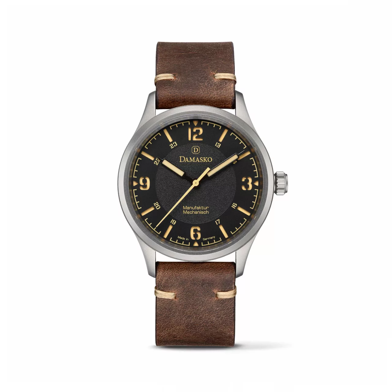 Damasko DF20 Old Radium – German Field Watch with Vintage Lume
