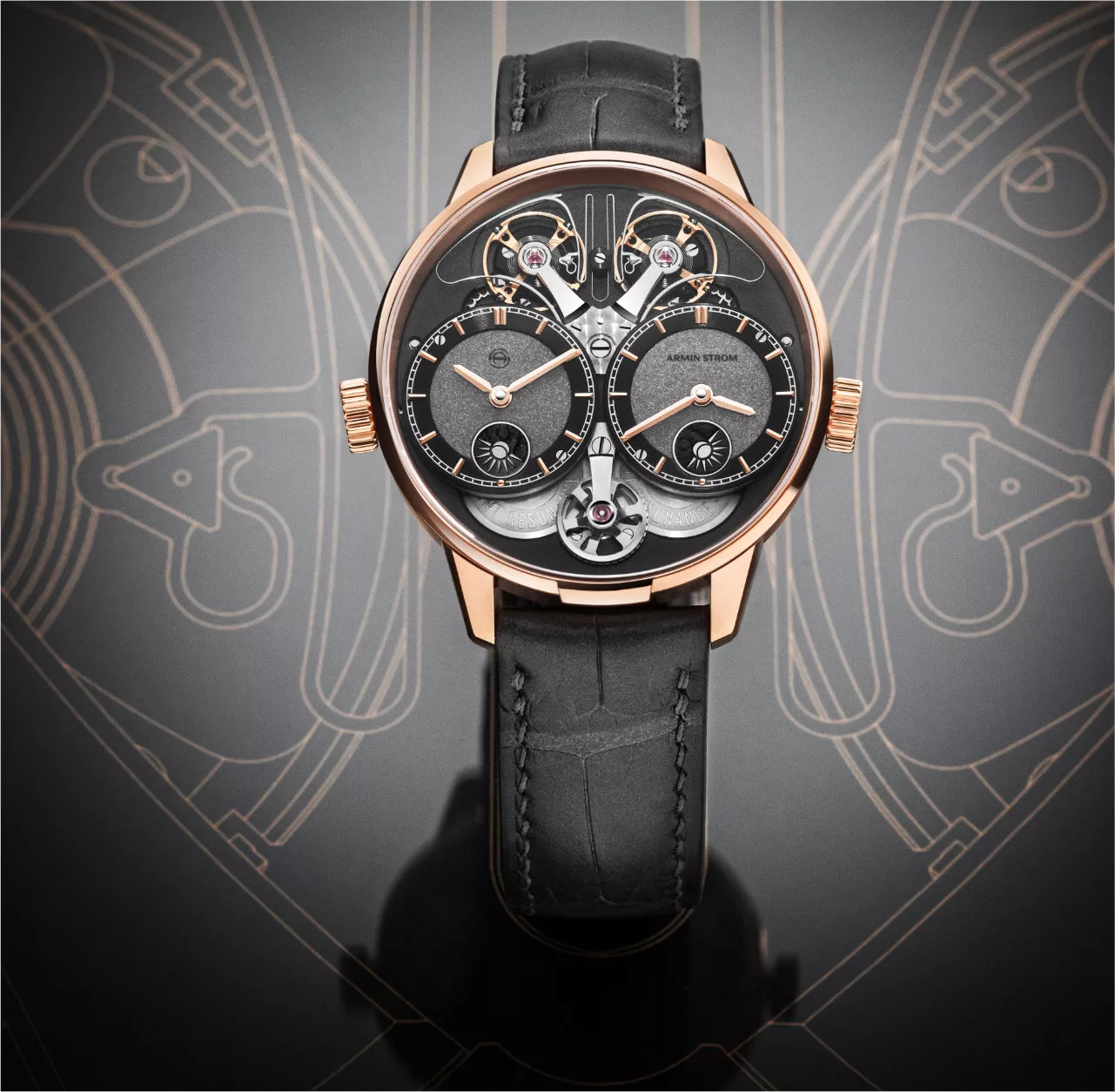 Armin Strom Dual Time GMT Resonance Rose Gold - Limited Edition 50 ...